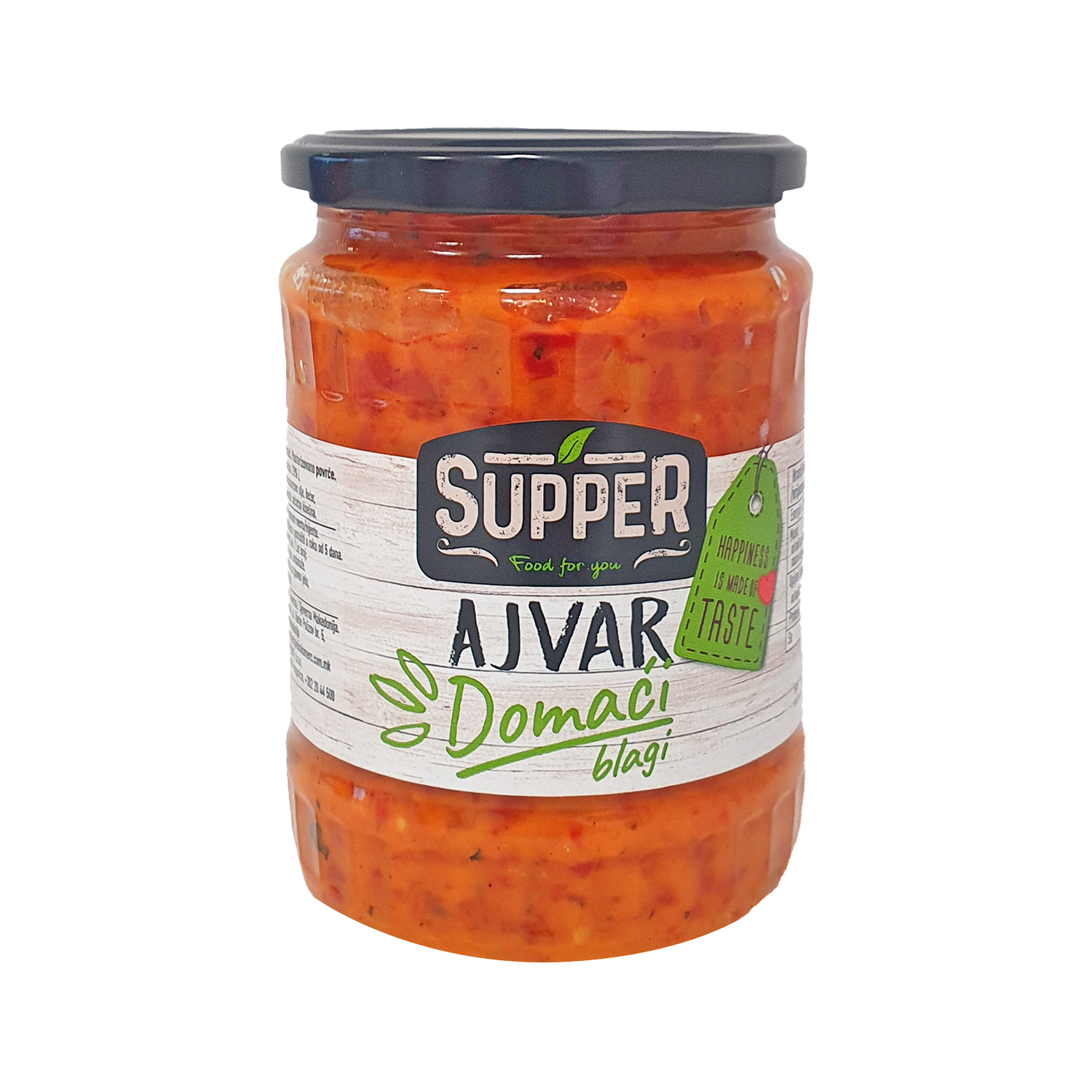 Ajvar domaći blagi 550 g Dim-komerc - Voli eCommerce